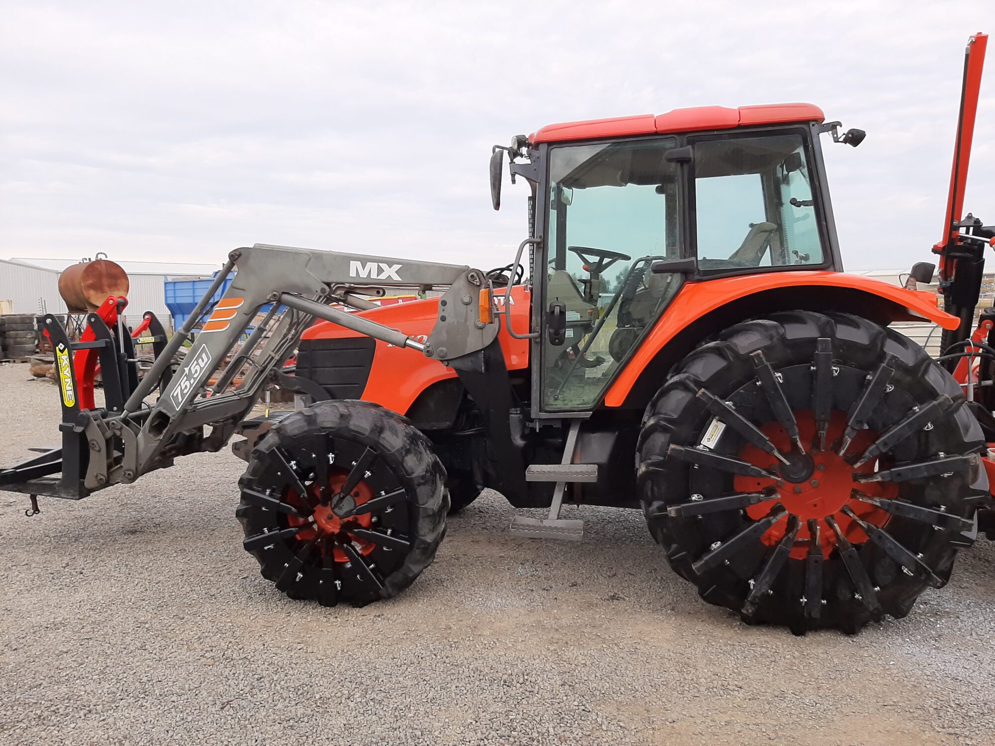 Why set up your tractor with Spikers? - Kyne Equipment