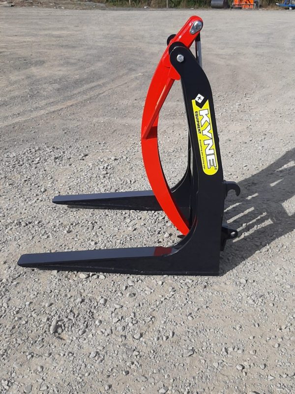 Super Duty Grab Forks - Post or Log Forks - Post Clamp- Kyne Equipment
