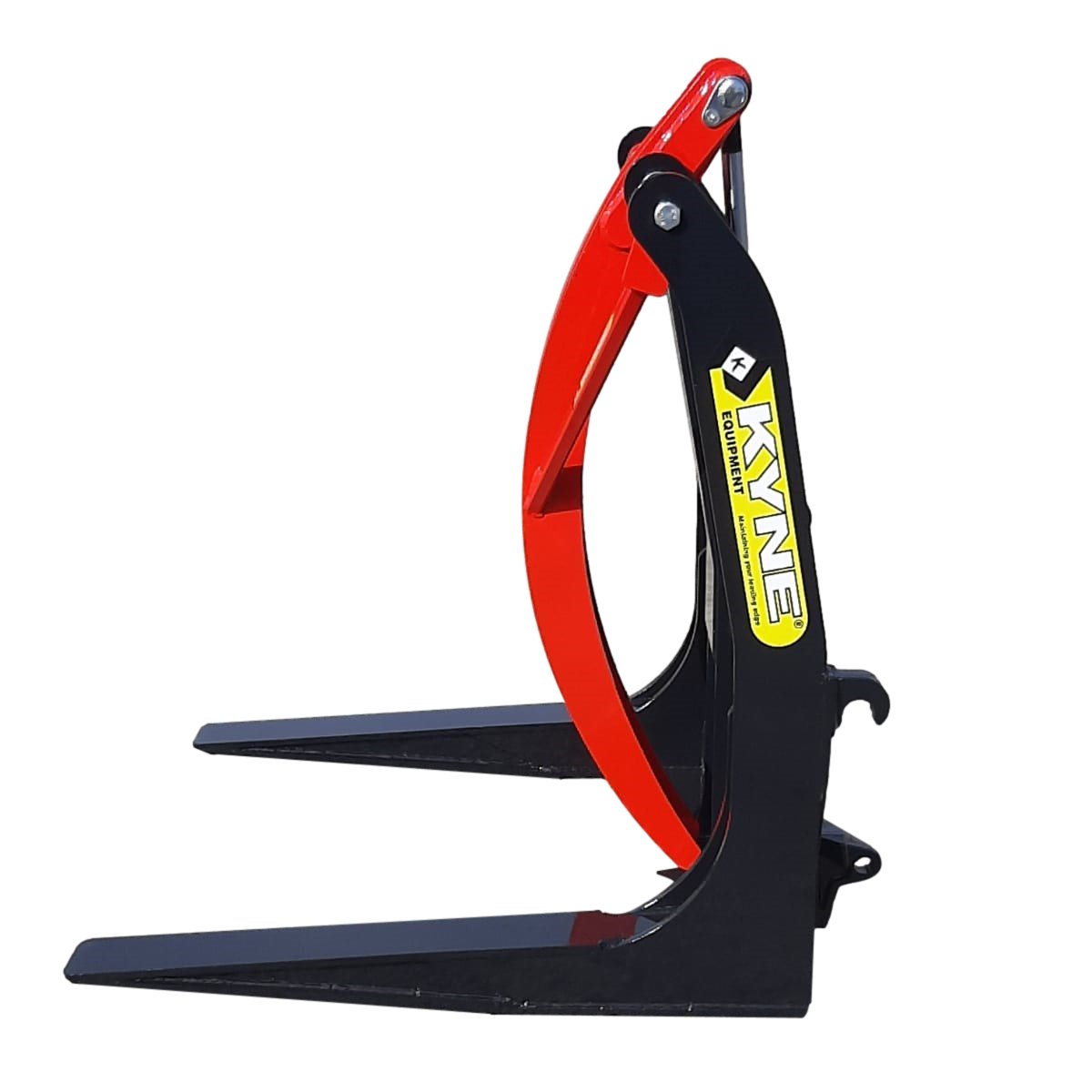 Super Duty Grab Forks - Post or Log Forks - Post Clamp- Kyne Equipment
