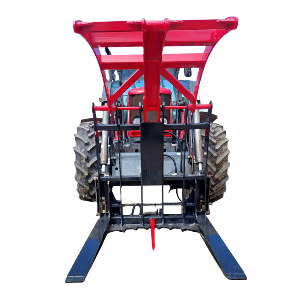 MEGA Grab Tractor Forks - Log Forks - Post Clamp- Kyne Equipment